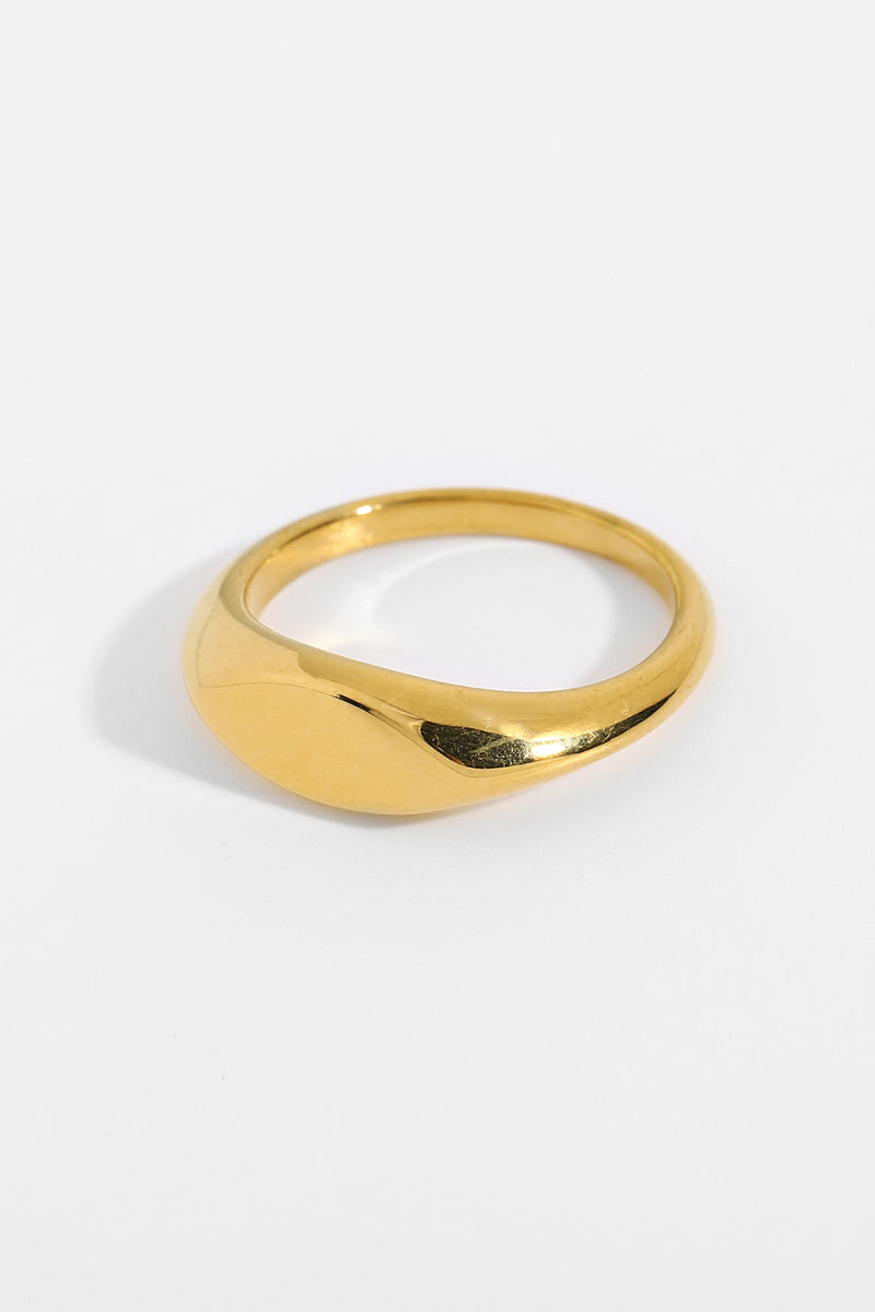 Gold Sphere Ring – Sunkissed By Rella